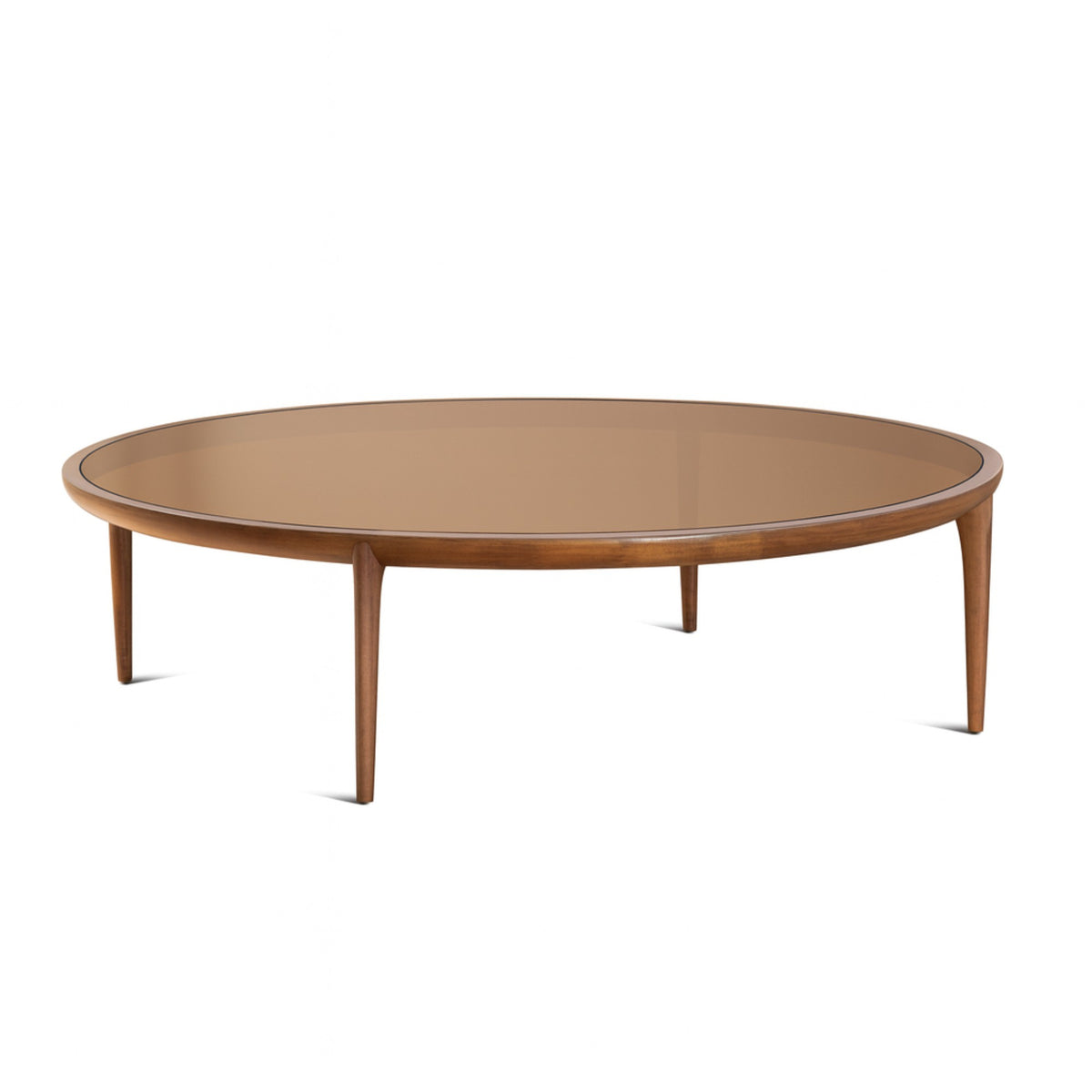 MOGANO ROUND COFFEE TABLE – Eldiar Furniture & Design